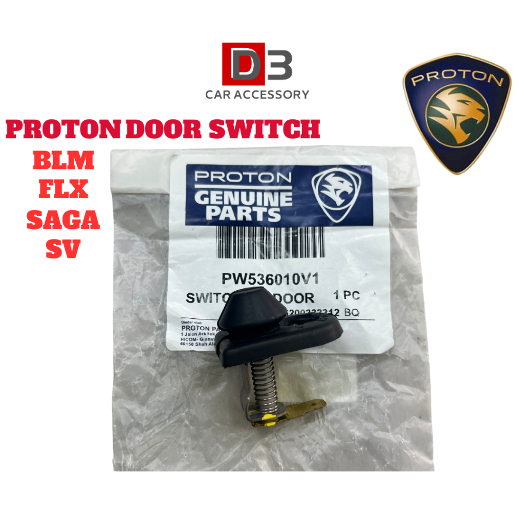 Original Door Switch for PROTON SAGA BLM FL FLX SV PROTON Genuine Parts ...