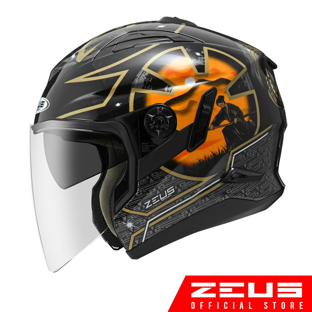ZEUS HELMET ZS-613 WITH DOUBLE VISOR | Shopee Malaysia