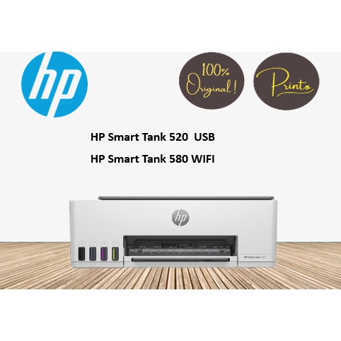 HP Smart Tank 520 580 All-in-One Printer HP GT53 GT52 Ink / Print Scan ...