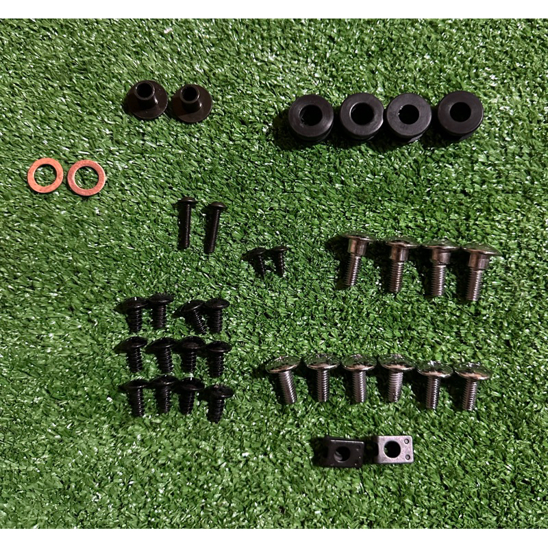 HONDA EX5 CLASS LEG SHIELD SCREW SET EX5 CLASS W 100 FRONT COVER BUSH ...