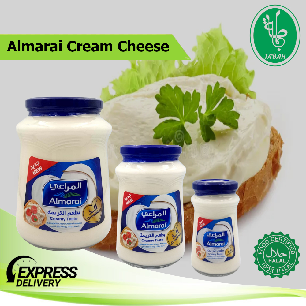 ALMARAI CREAM CHEESE SPREADABLE/KEJU KREM ARAB/IMPORTED FROM SAUDI ...