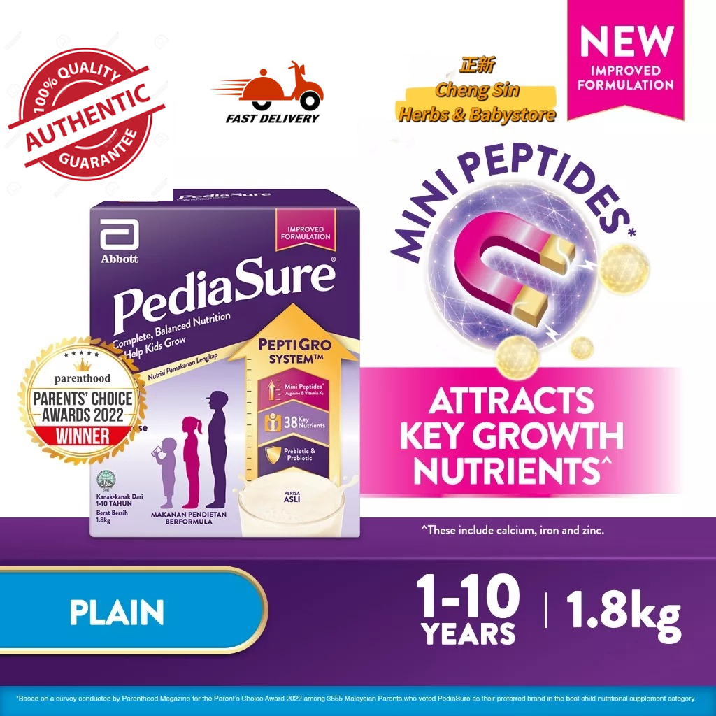 PediaSure 1.8kg Van/Asli/Choco Milk Formula EXP 1.8Kg:Van 06/26 Asli 6/ ...