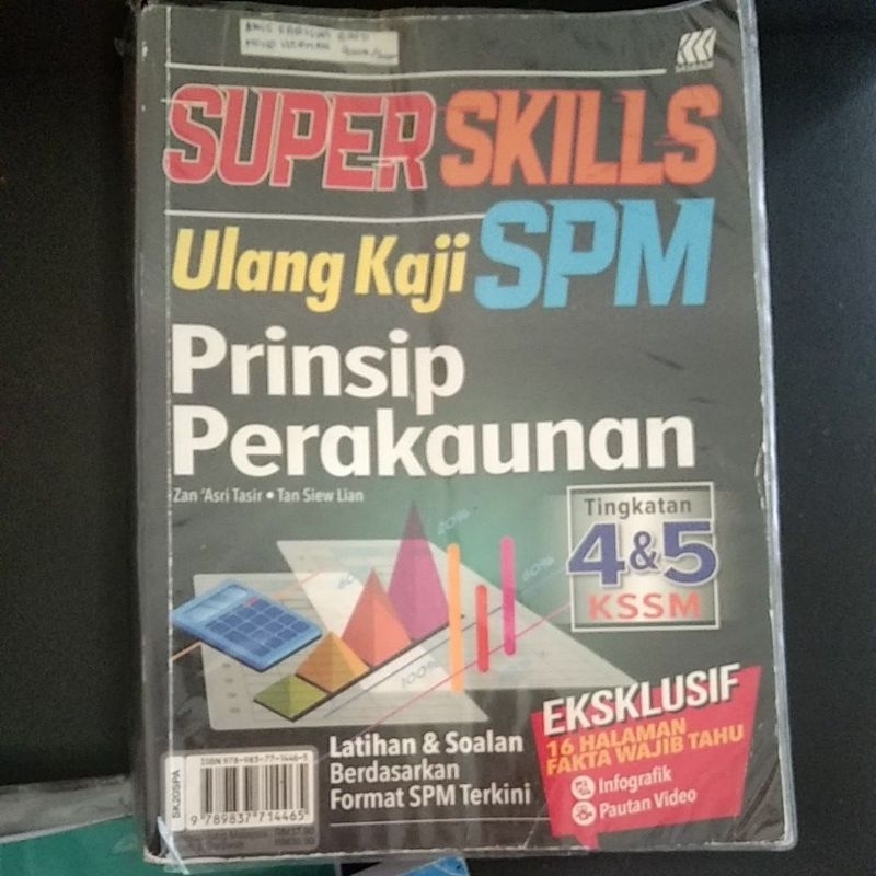 BUKU RUJUKAN SUPERSKILL SPM PRINSIP PERAKAUNAN | Shopee Malaysia