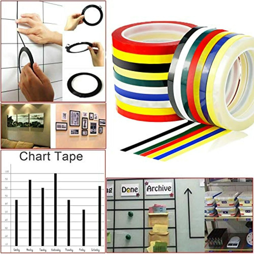 Whiteboard Line Tape ( 3mm / 5mm ) | Shopee Malaysia