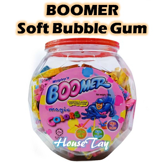 Boomer Magic Color Bubble Gum 150pcs | Shopee Malaysia