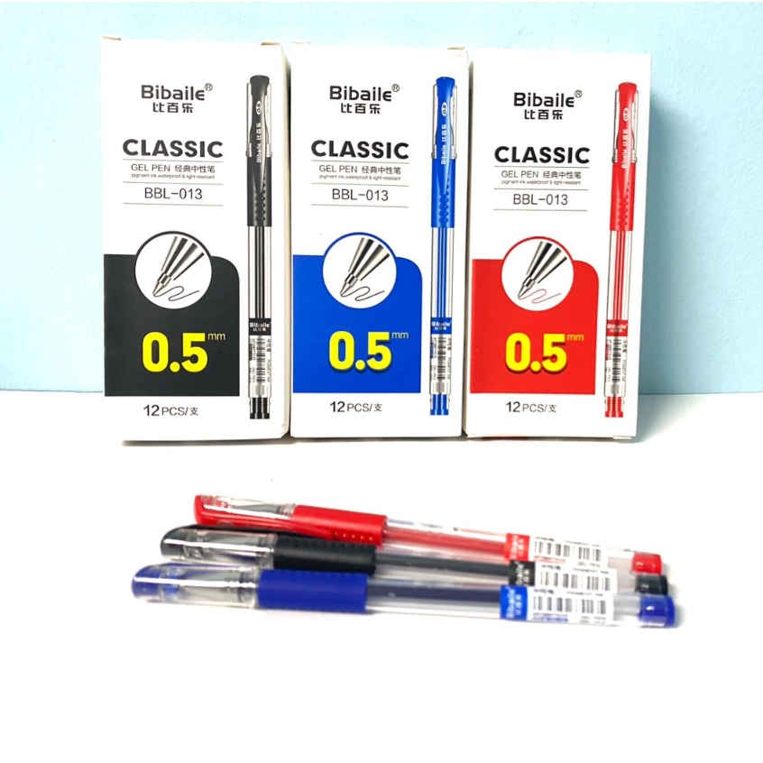 Bibaile BBL013 Gel Pen 0.5mm Smooth Writing (1pcs) | Shopee Malaysia