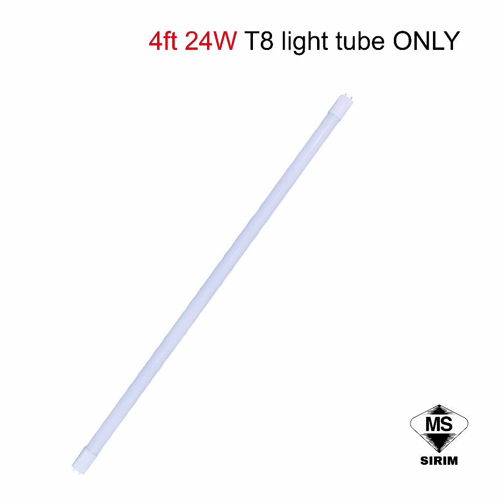 (Sirim) T8 LED Light Tube 2FT 4FT LED Fluorescent Extra Bright Wall Ceiling Lighting Lampu ...