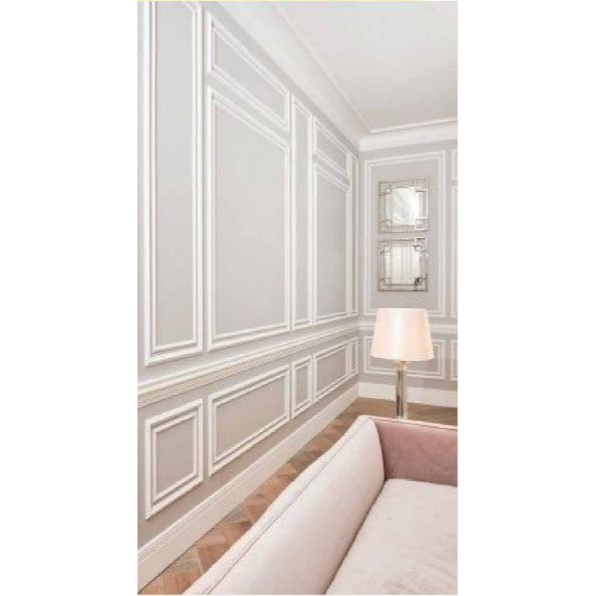 PREMO Pre-Cut Wainscoting WHITE Frame-Semi DIY | Shopee Malaysia