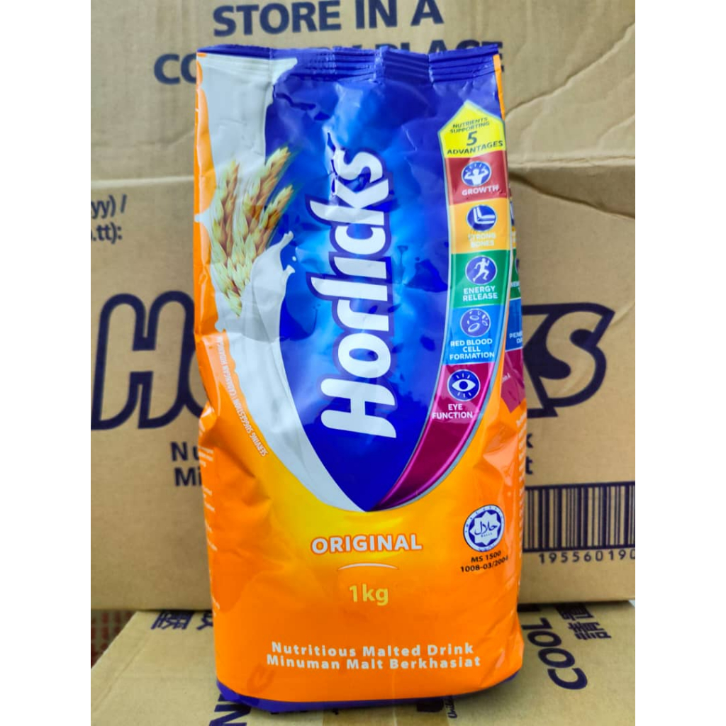 Horlicks Original Nutritious Malted Drink (1kg) | Shopee Malaysia