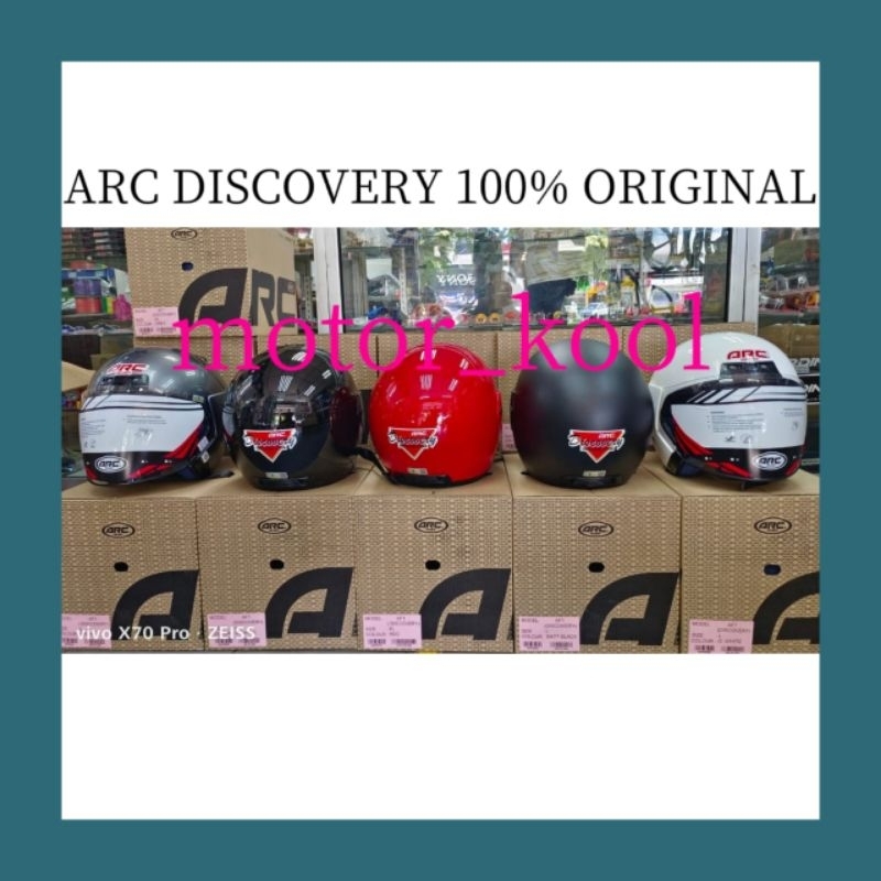 HELMET ARC DISCOVERY 100% ORIGINAL | Shopee Malaysia