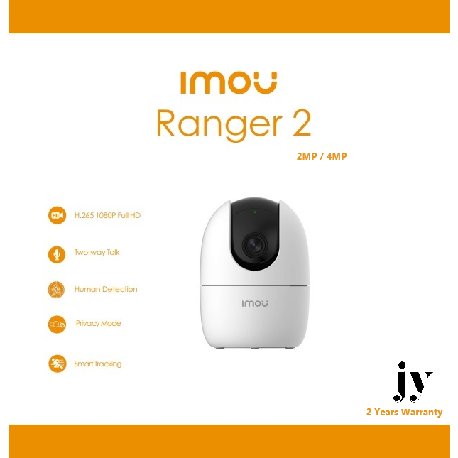 IMOU DAHUA RANGER 2 2MP / 4MP Smart Motion Tracking Human/Sound ...