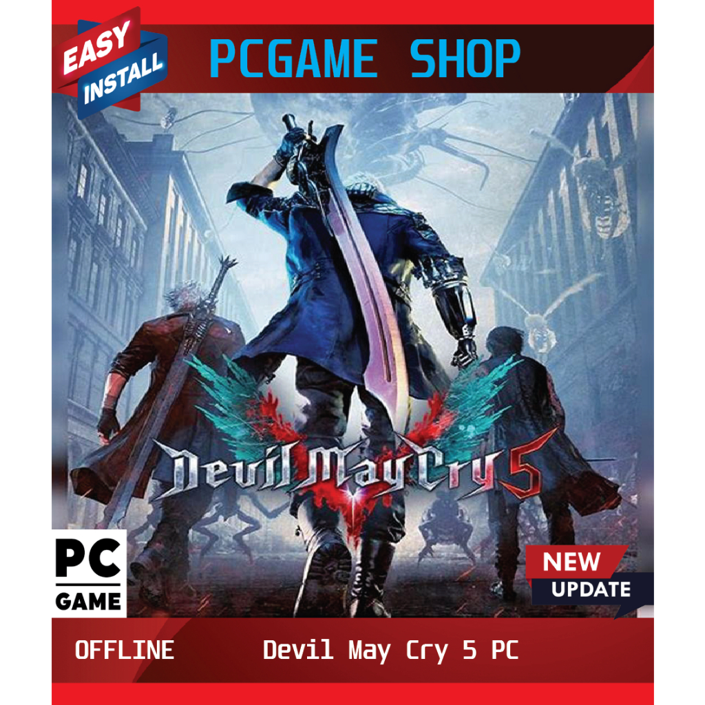 【Update 2025】Devil May Cry 5 PC【鬼泣5】| PC Game | Full Game | PC Offline | Shopee Malaysia