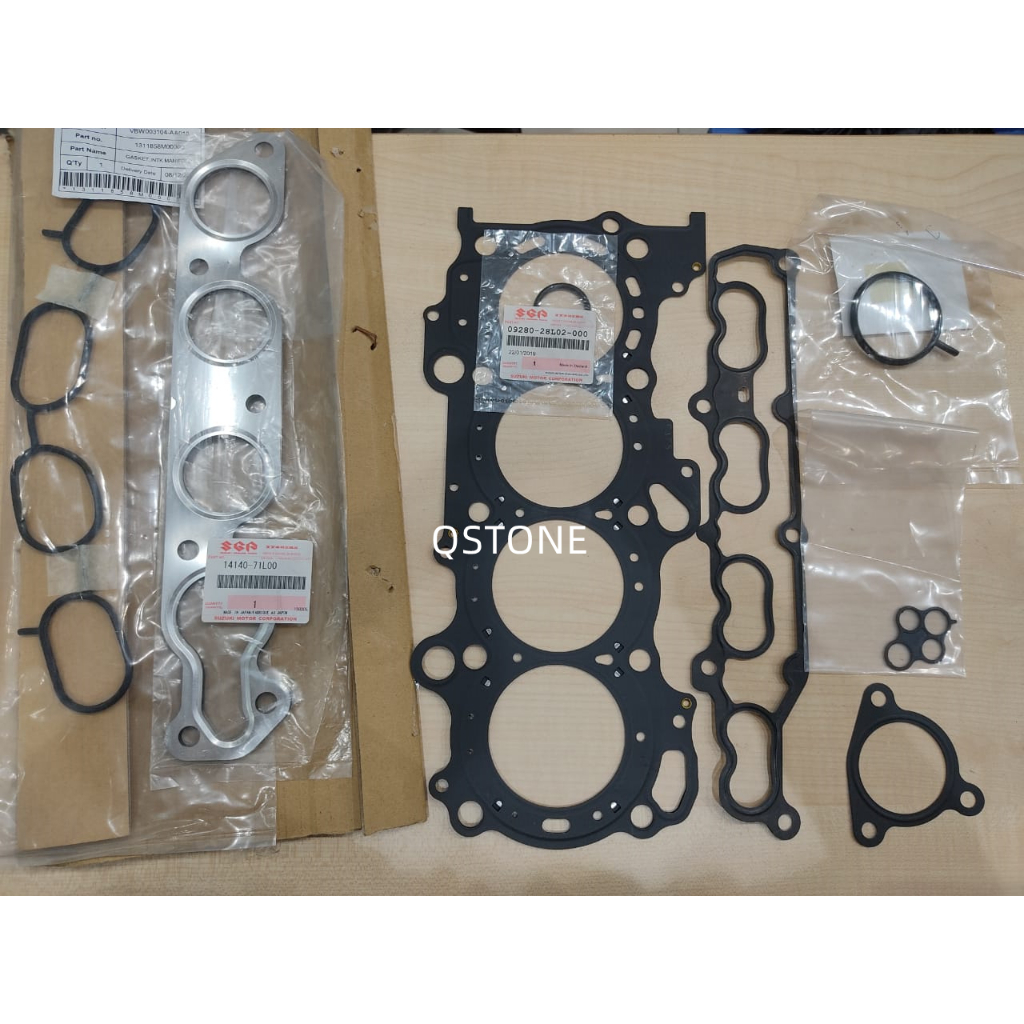 SUZUKI SWIFT 1.4 AZF414 ZC82 -ORIGINAL TOP SET / FULL OVERHAUL GASKET ...