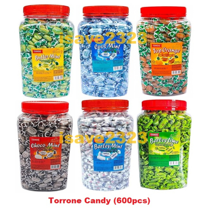 Torrone Candy (600pcs / Jar) - 6 Flavours | Shopee Malaysia