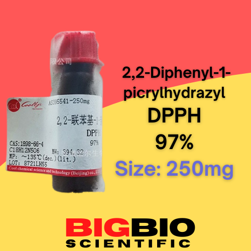[PRE-ORDER] 2,2-Diphenyl-1-picrylhydrazyl (DPPH, 250mg), ABTS (1g ...