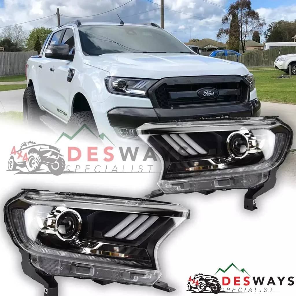 Ford Ranger T7 T8 Raptor Mustang Head Lamp | Shopee Malaysia