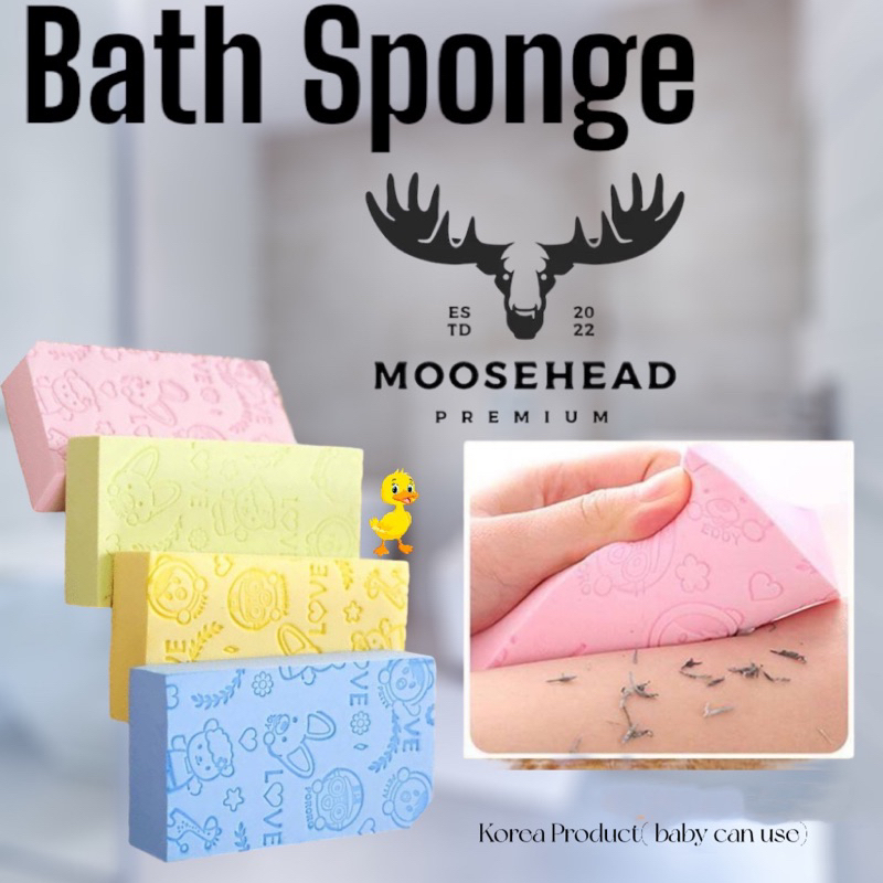 🔥Korea Product🔥 Baby Body Scrub Soft Sponge Exfoliate Dead Skin Cleaner ...