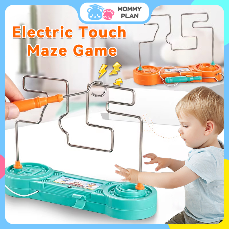 3 in 1 Kids Electric Shock Toy Touch Maze Game Party Education Toy ...