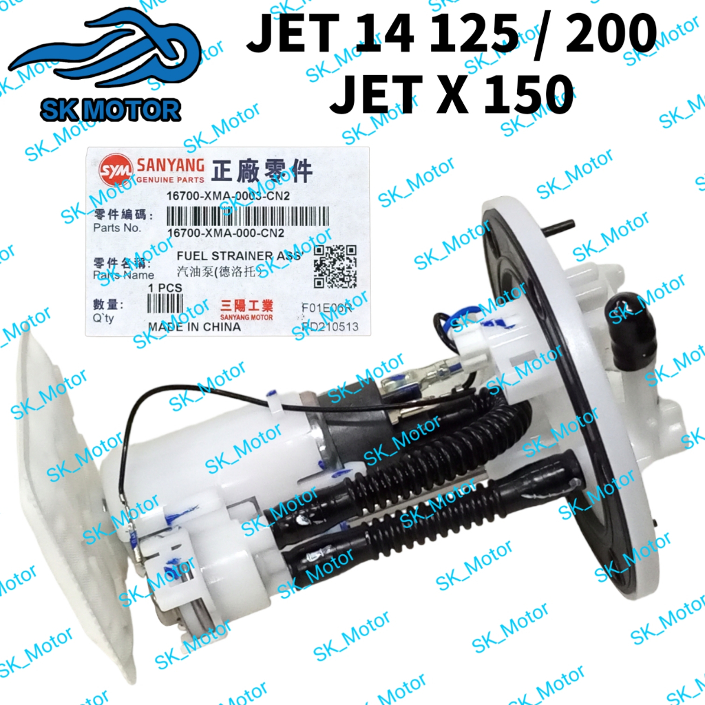 SYM JET X 150 / JET 14 125 / JET 14 200 Original Fuel Pump Assy ...