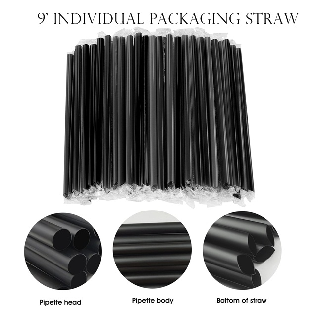 [50 PCS] 9' Giant Straw / Straw Besar / Individual Packaging Straw ...