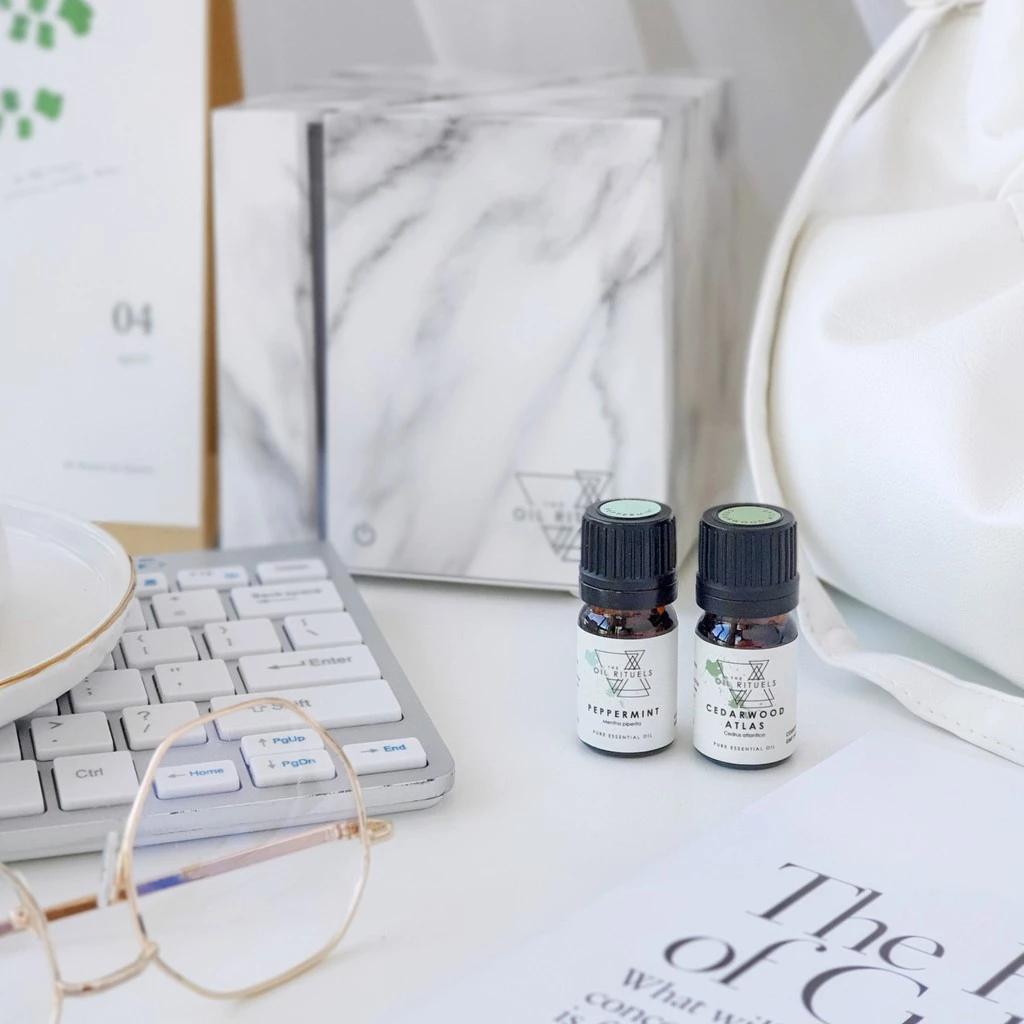 The Oil Rituels white marble diffuser (200ml) | Shopee Malaysia