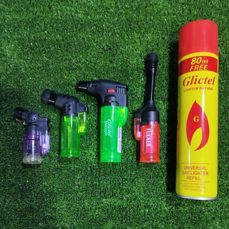 Windproof Refillable Lighter (Short/Long/Stand/Flexi Jet) 1 pcs ...