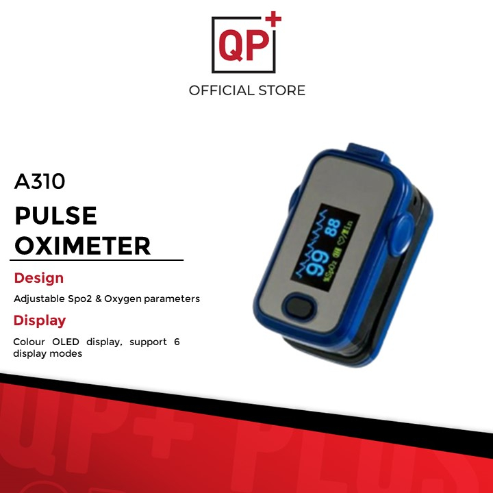 AEON PORTABLE FINGERTIP PULSE OXIMETER A310 PULSE BLOOD OXYGEN ...