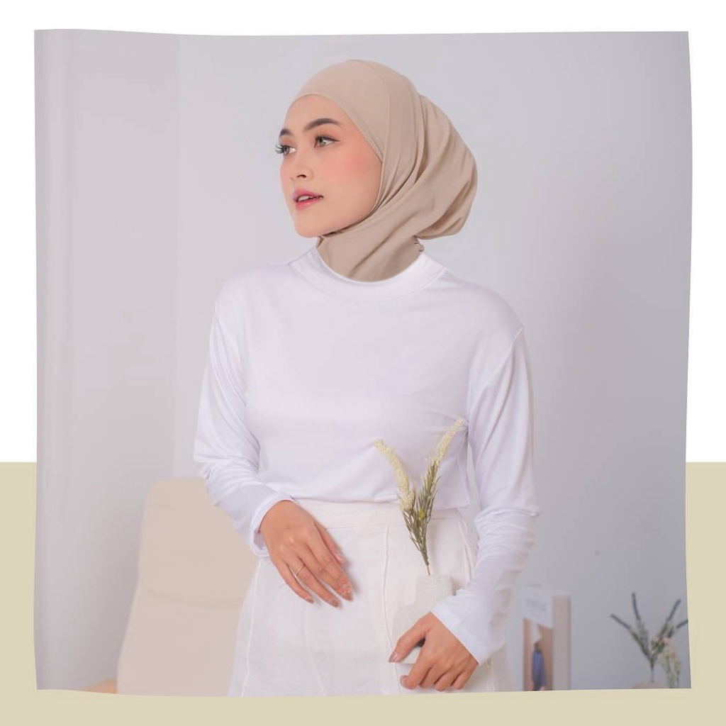 INNER BAJU KAIN RAYON PREMIUM INNER BAJU PEREMPUAN LENGAN PANJANG Inner ...
