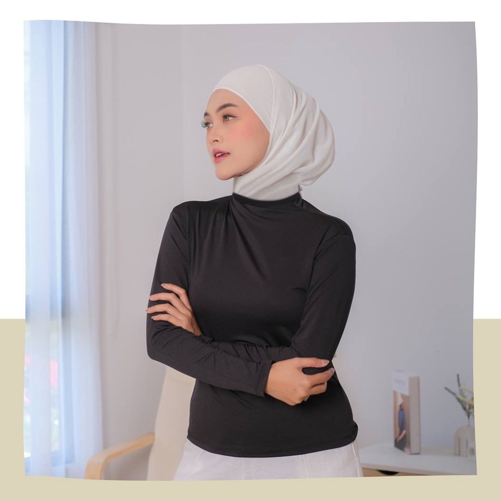 INNER BAJU TOP KAIN RAYON PREMIUM INNER BAJU PEREMPUAN LENGAN PANJANG ...