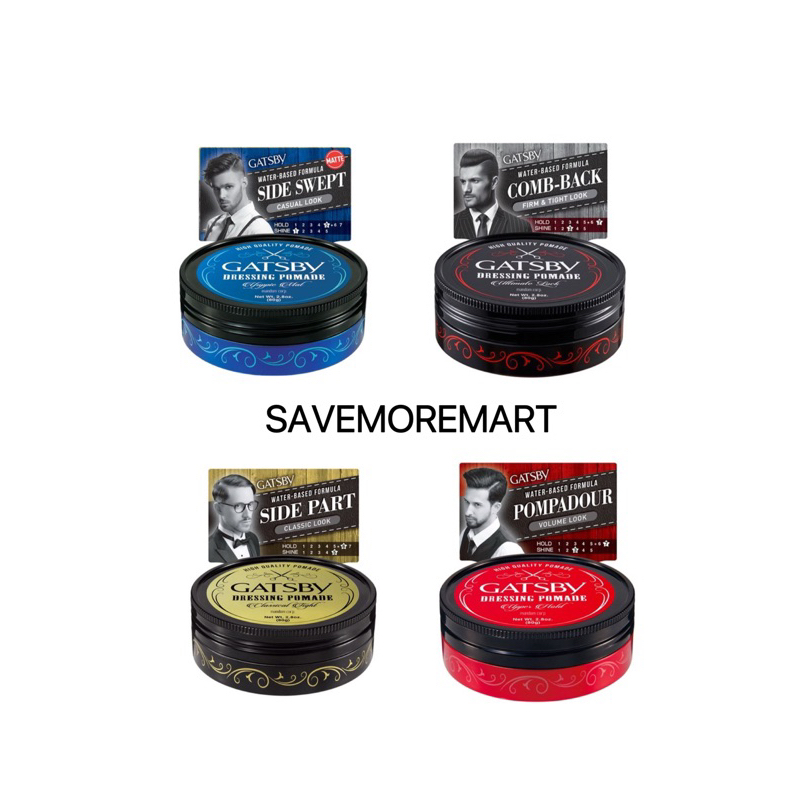 Gatsby Dressing Pomade Water-Based Formula 80G | Shopee Malaysia