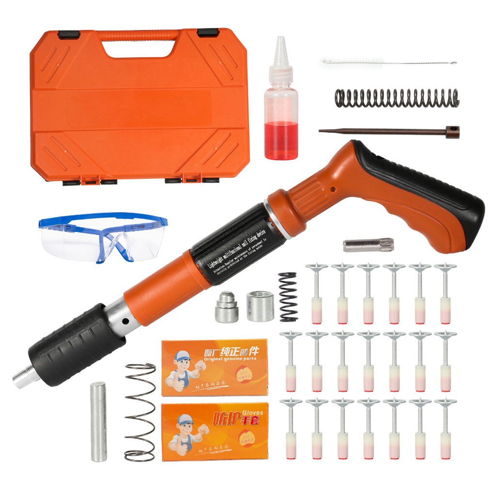 Nails Gun(220nails) Concrete Nail Gun Cordless Rivet Gun Tufting Gun ...