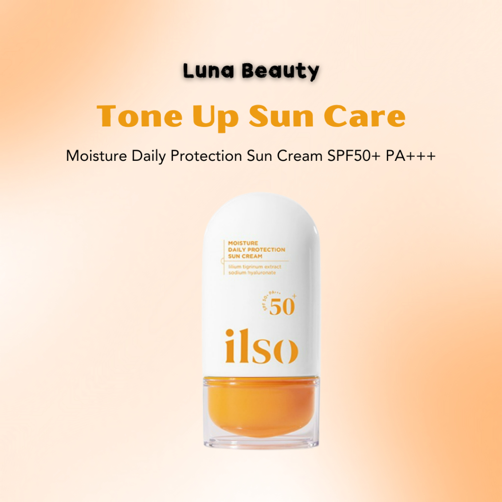 [ILSO] Moisture Daily Protection Sun Cream SPF50+PA+++ | Shopee Malaysia