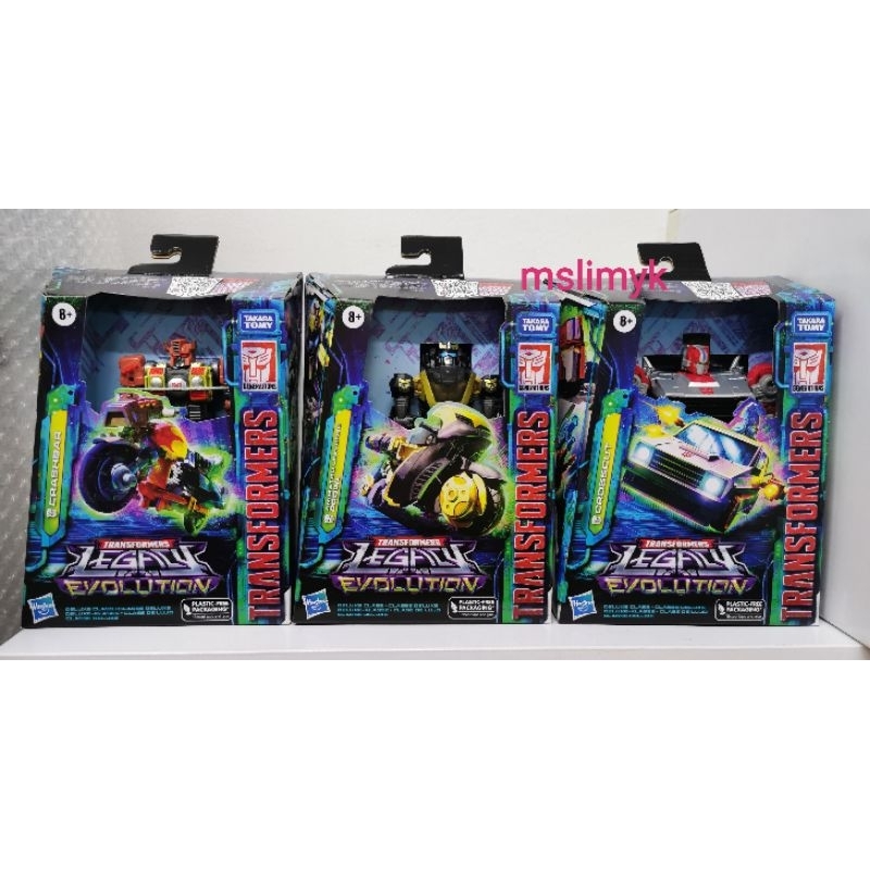 "mslimyk" Hasbro Transformers Legacy Evolution Crashbar Crosscut Prowl Knock-out | Shopee Malaysia