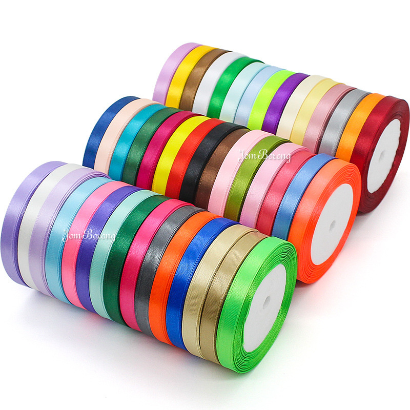 22m 1cm Satin Ribbon Riben Reben Ribben Organza T Flower Bouquet Decoration Birthday