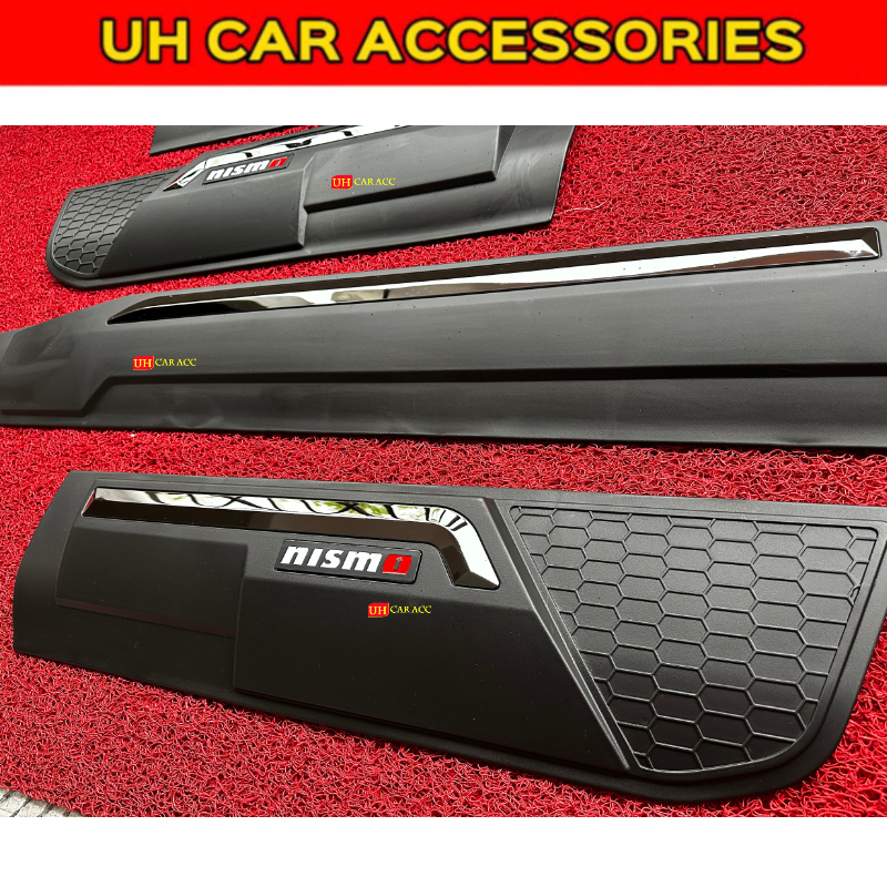 NISSAN NAVARA NP300 PRO4X 2016-2023 SIDE DOOR CLADDING PANEL PROTECTOR ...