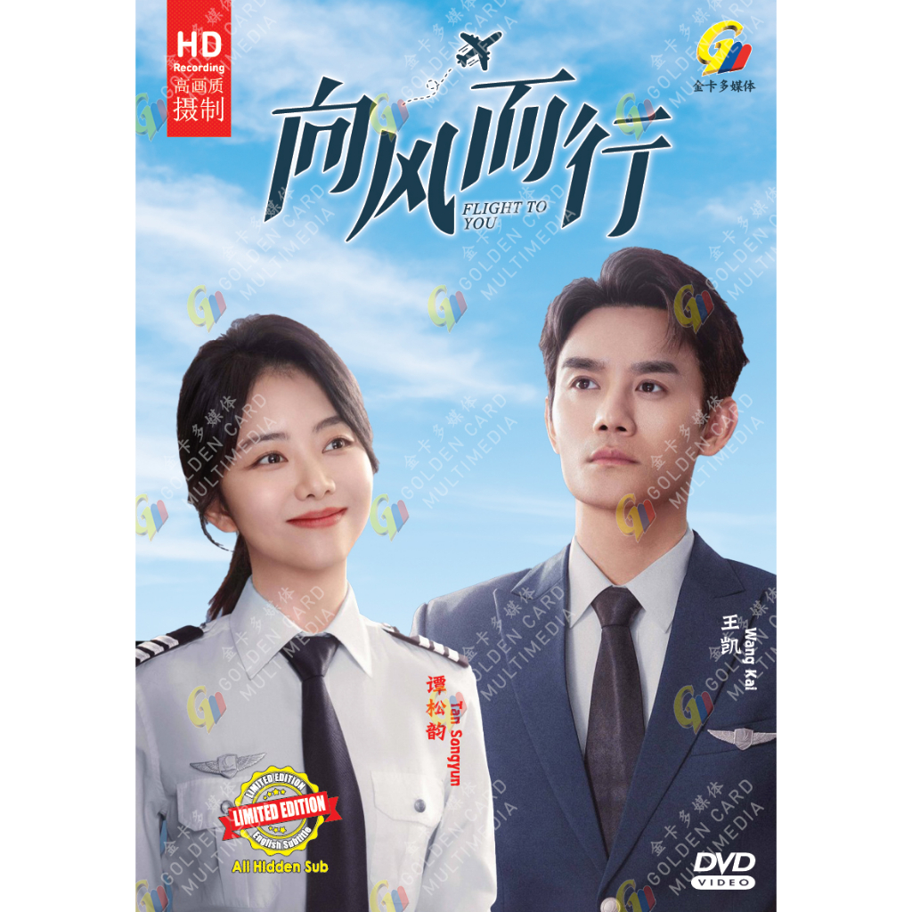 Chinese Drama HD DVD Flight To You Vol.1-39 End ( 2022 / 向风而行 ) | Shopee Malaysia