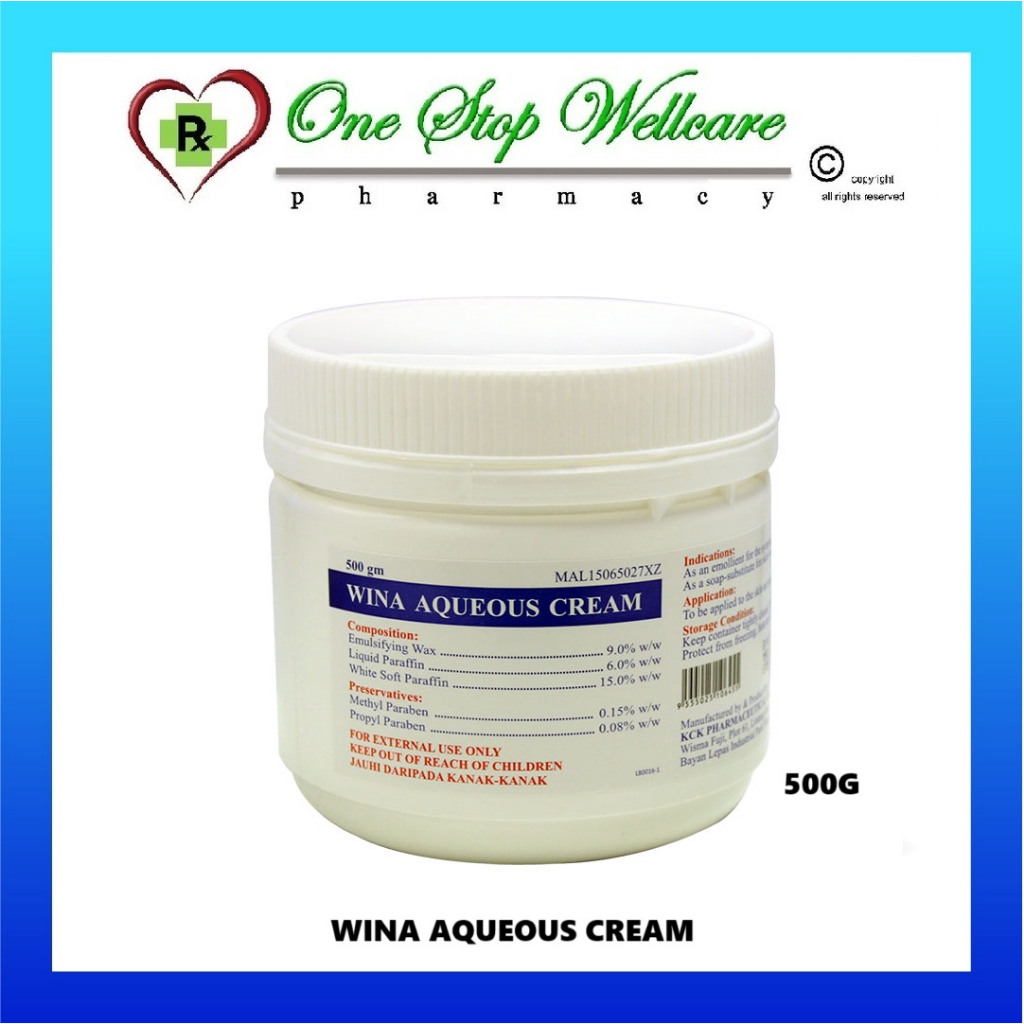 WINA AQUEOUS CREAM 500GM (EXP:12/2029) | Shopee Malaysia