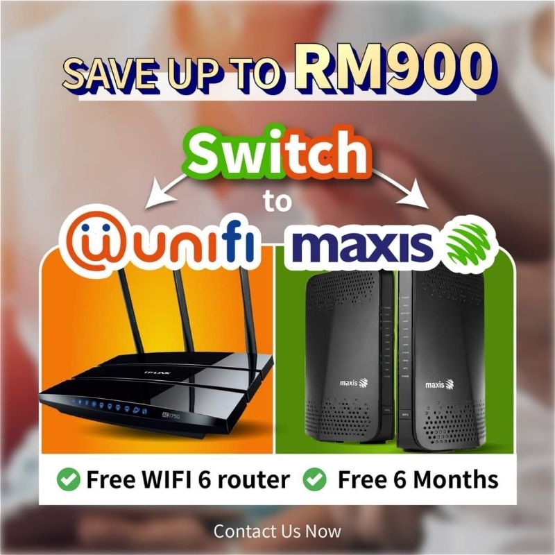 Maxis Home Fibre Internet Broadband Unlimited Data Promotion | Shopee ...