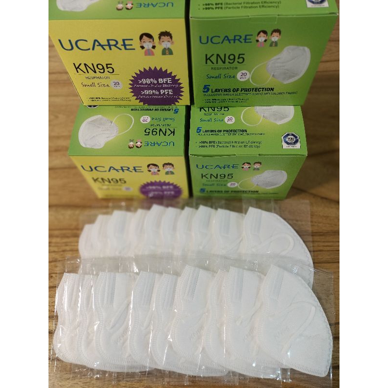 New packaging! UCARE kid mask KN95 20pcs (2-6years old) | Shopee Malaysia