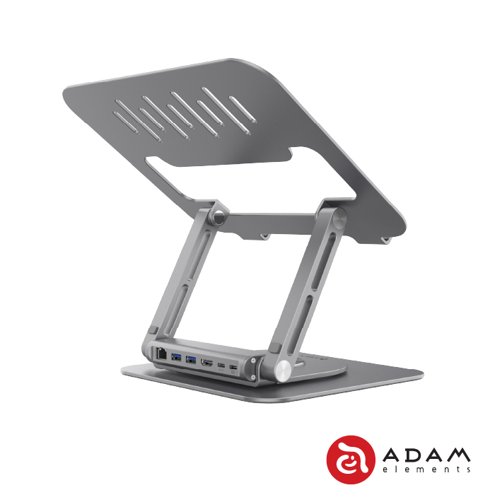 ADAM Elements Casa Hub Stand Pro USB-C 6 In 1 Laptop Stand Hub | Shopee ...