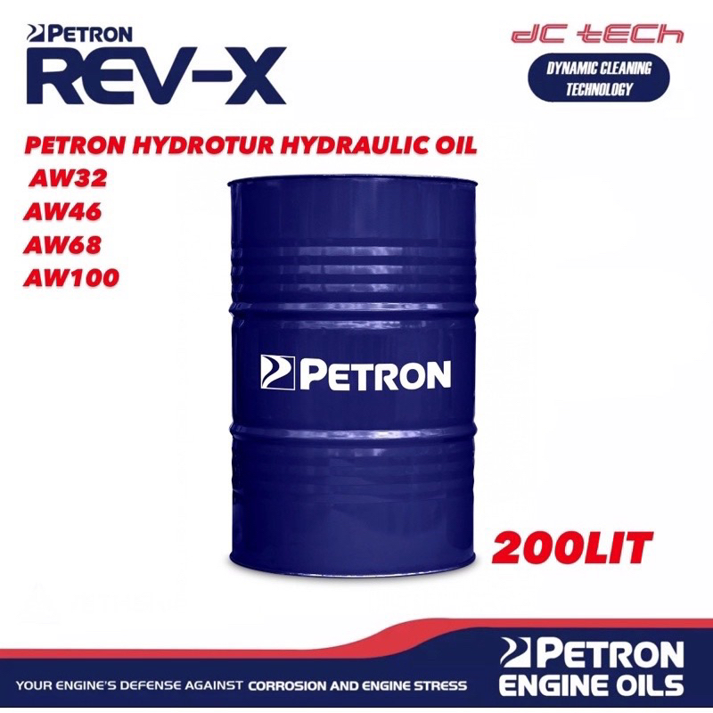 [100% ORIGINAL] PETRON HYDROTUR HYDRAULIC OIL AW32 / AW46 / AW68 ...
