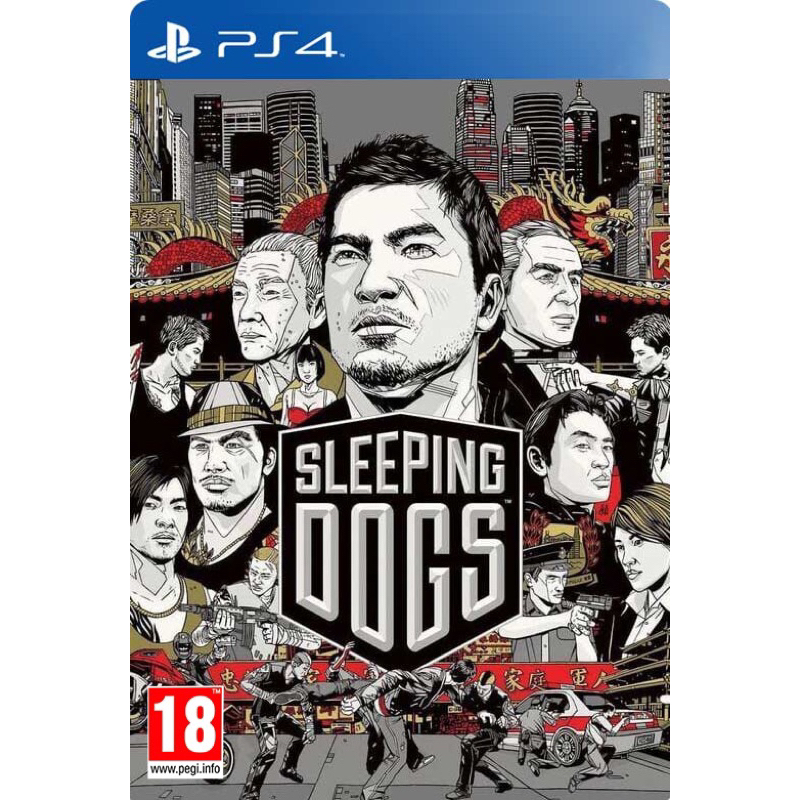 PlayStation4/4pro BLUE RAY DISC SLEEPING DOGS 18+ FULL GAME R2 Chinese ...