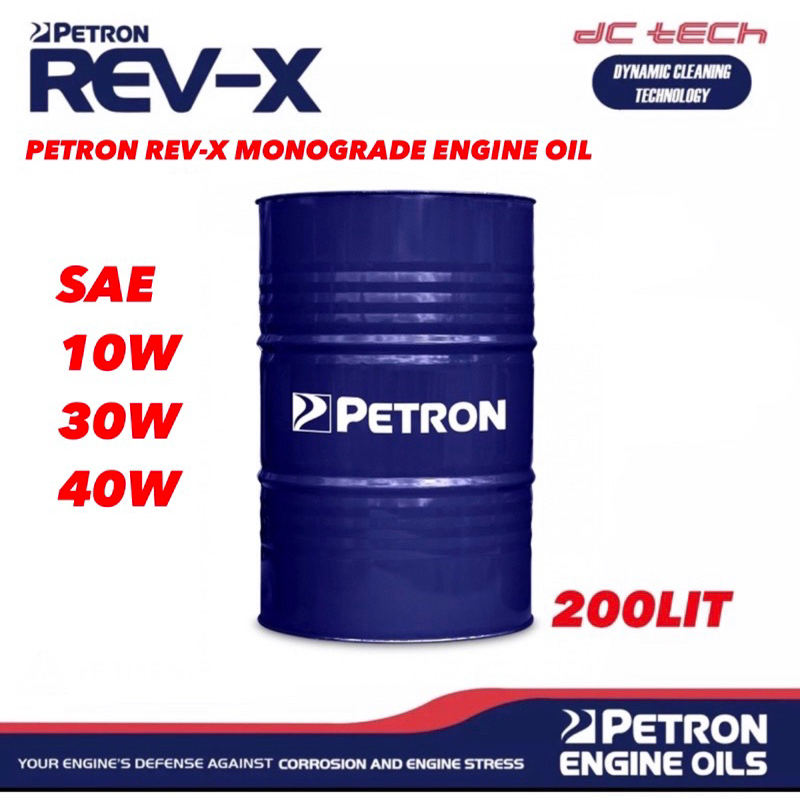 [100% ORIGINAL] PETRON REV-X MONOGRADE DIESEL ENGINE OIL CF/SF SAE 10W ...