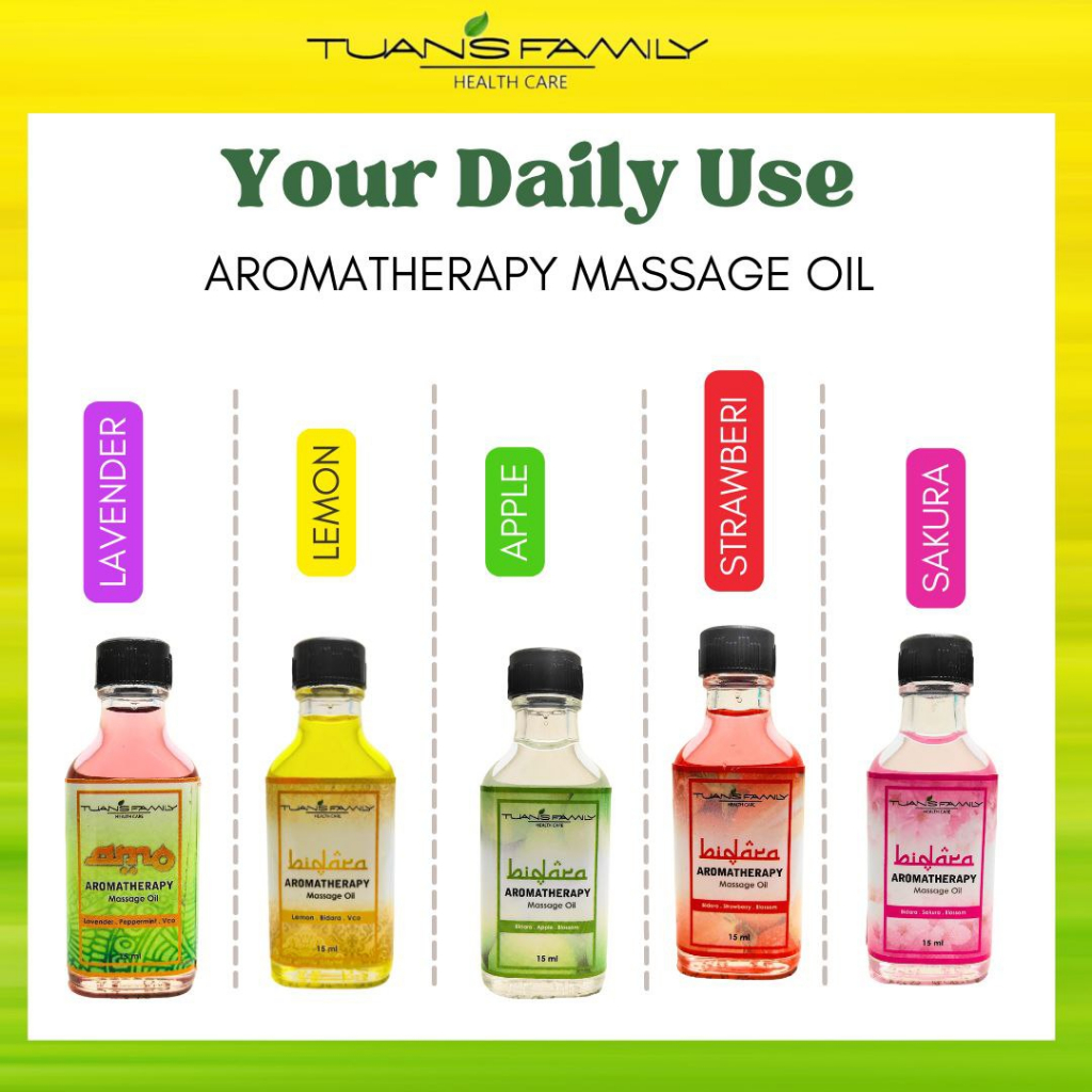 [READY STOCK] TUANS BIDARA AROMATHERAPY MASSAGE OIL BAMO AMO MINYAK URUT MINYAK ANGIN KEMBUNG ...