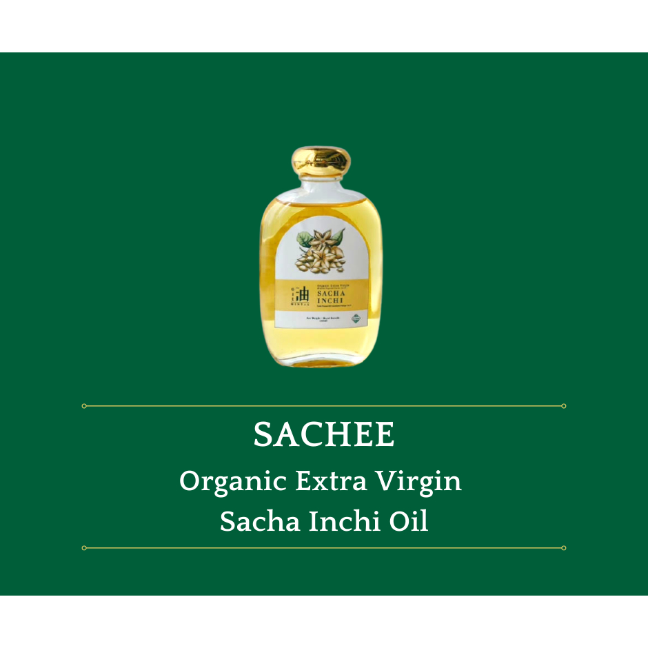 Sachee Organic Extra Virgin Sacha Inchi Oil, Cold Pressed and Unrefined ...