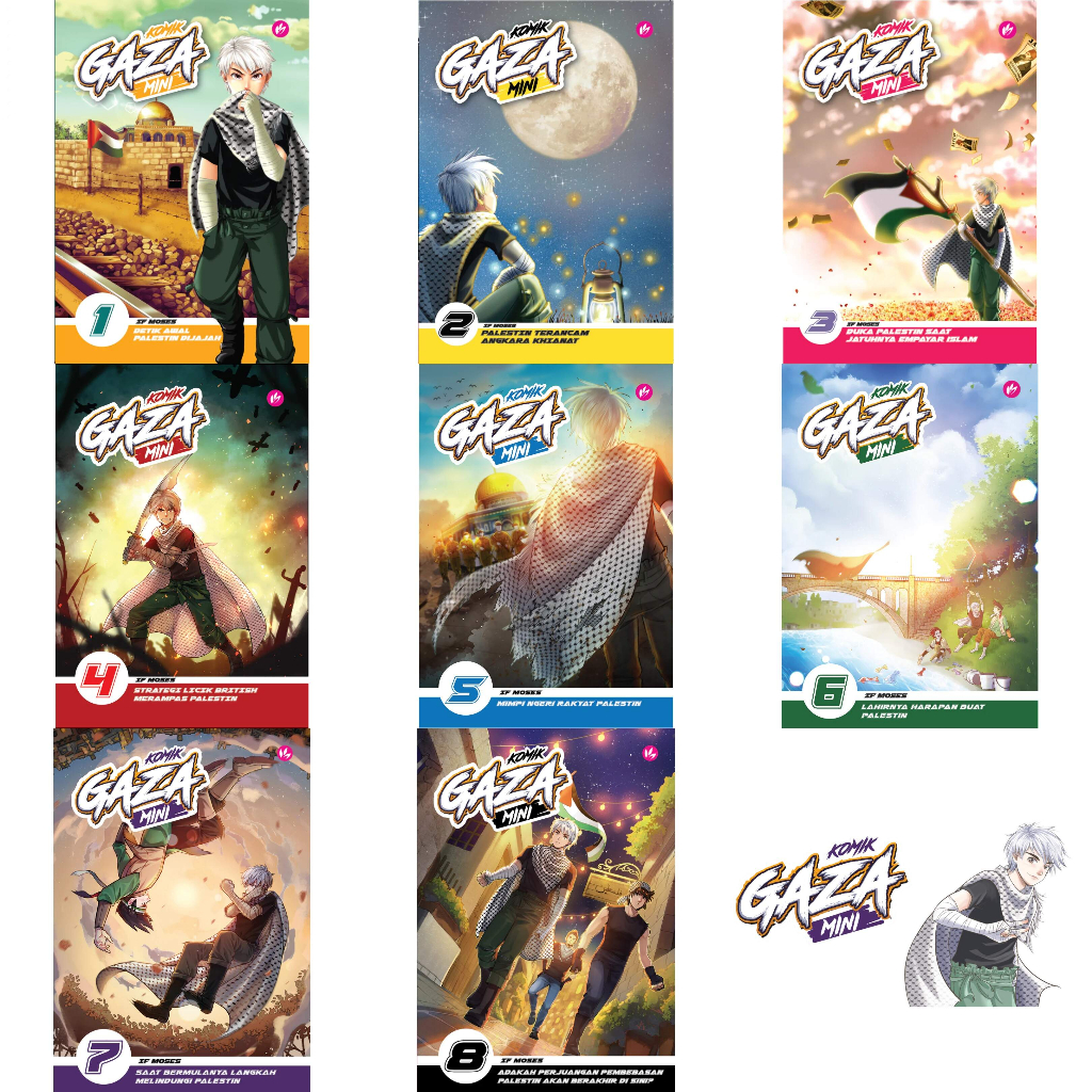 [READY STOCK] 🌿🌿 SIRI KOMIK GAZA MINI 1 | 2 | 3 | 4 | 5 | 6 | 7 | 8 💎💎 ...