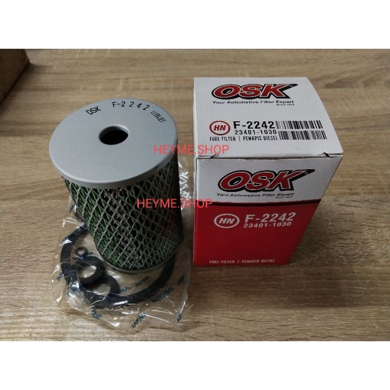 OSK F-2242 FUEL FILTER ,DIESEL FILTER FOR EXCAVATOR ISUZU ENGINE 4BB1 ...