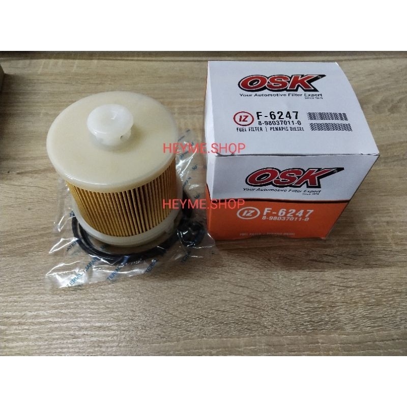 F-6247 OSK FUEL FILTER 8-98037011-0 ISUZU NPR PRO DIESEL FILTER 8 ...
