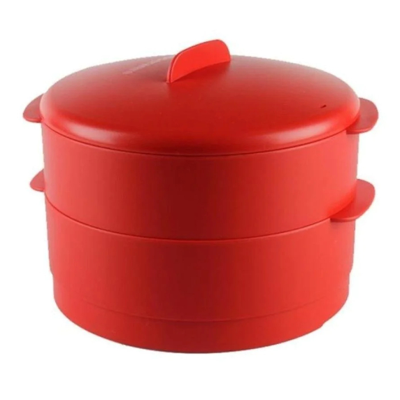 Steam food holder Bakul pengukus Adjustable steamer Megukus kuih ...