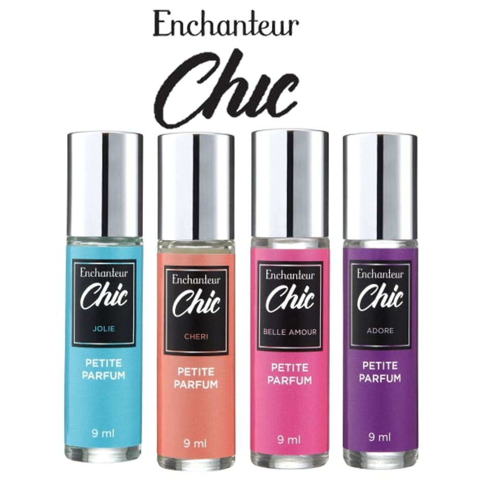 Enchanteur Paris Enchanteur Chic Perfume 9ml Petite Parfum | Shopee ...